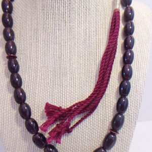 33 Burgundy Islamic Prayer Beads Muslim Misbah Pressed Amber Powdered ...