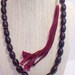 33 Burgundy Islamic Prayer Beads Muslim Misbah Pressed Amber Powdered ...