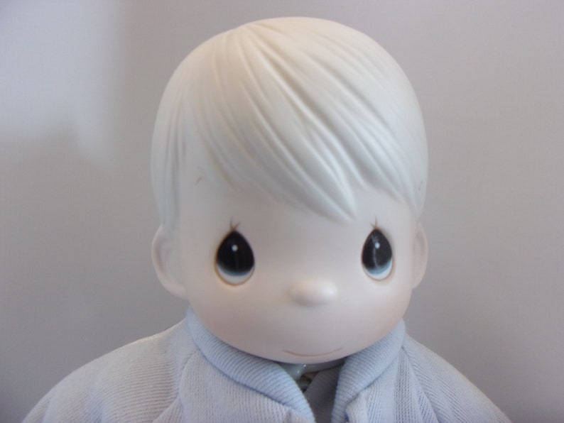 Vintage Precious Moments Boy Doll Collectible Porcelain 11 - Etsy
