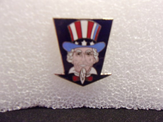 Uncle Sam Lapel Pin Patriotic Jewelry Unisex Fashion | Etsy