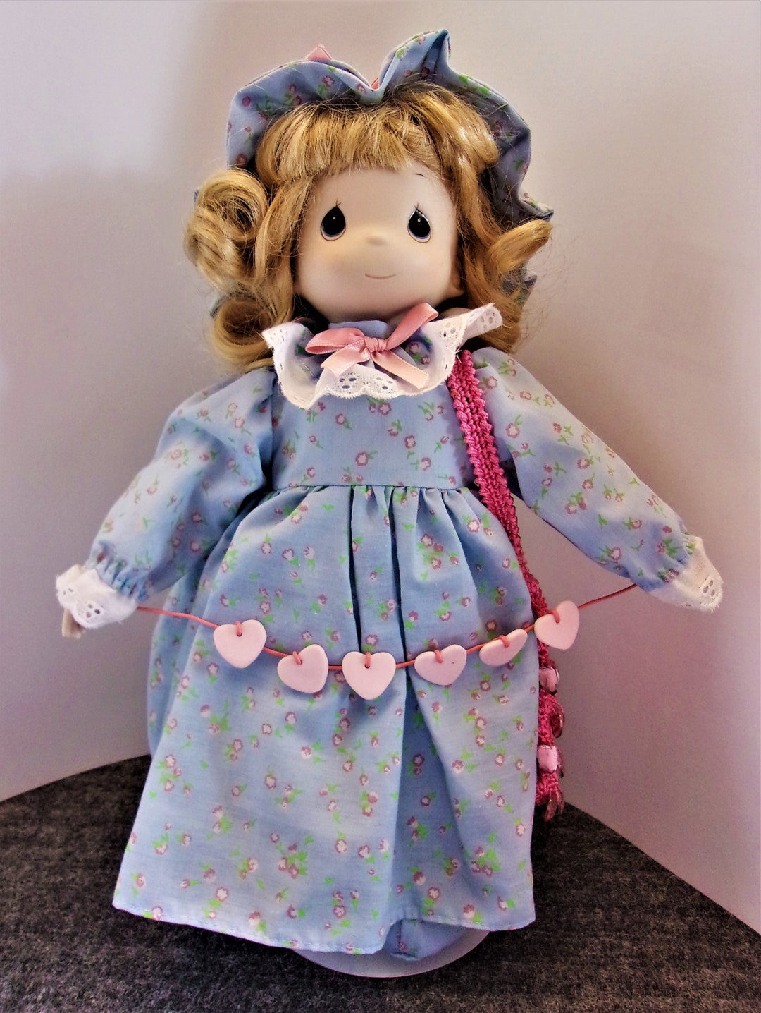 Precious Moments Porcelain Doll You Have Touched so Many Hearts Vintage ...