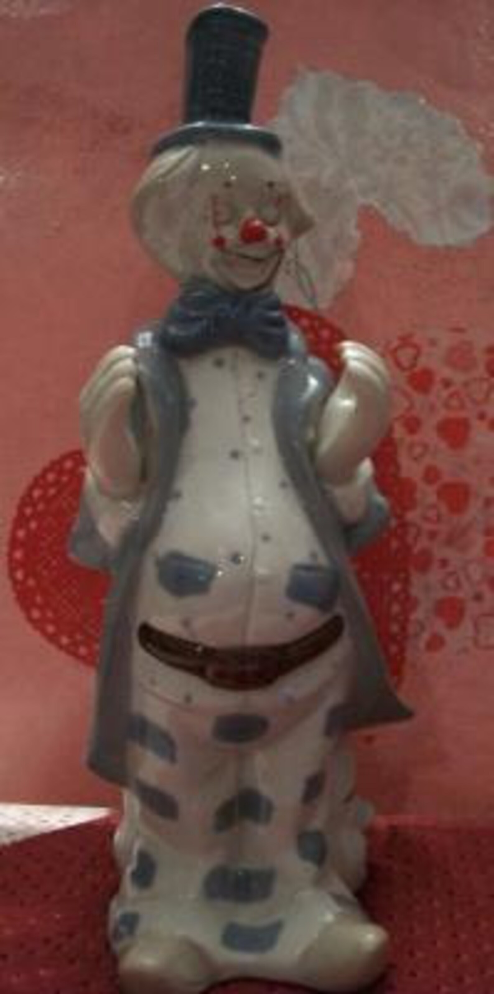 Vintage Clapping Circus Clown Figurine Comedy Tragedy Price - Etsy