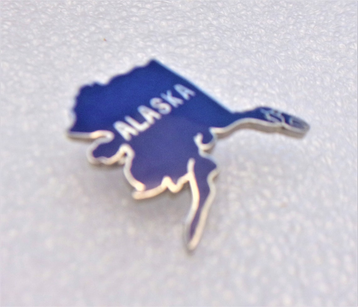 Alaska Pin Unisex Jewelry Fashion Accessories for Mom for Her - Etsy