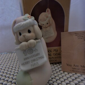 Precious Moments Christmas Ornament You Are My Gift Come True - Etsy