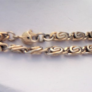 Monet Snail Link Chain Necklace Vintage Jewelry Fashion Accessories ...