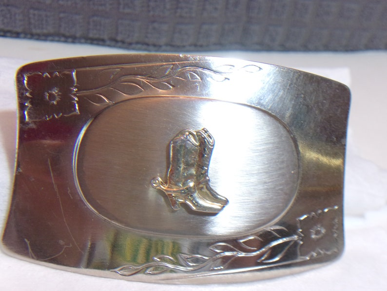SALE Vintage Cowgirl Boots Belt Buckle Western Fashion | Etsy
