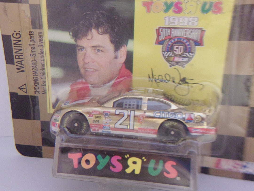 Vintage Racing Champions Nascar Die Cast Toy Gold Car 1998 Michael ...