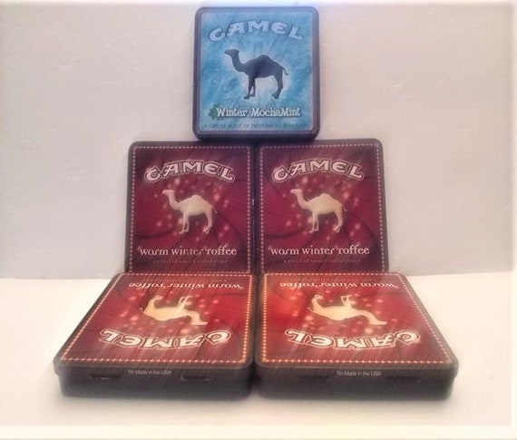 Camel Flavored Cigarettes In Tins