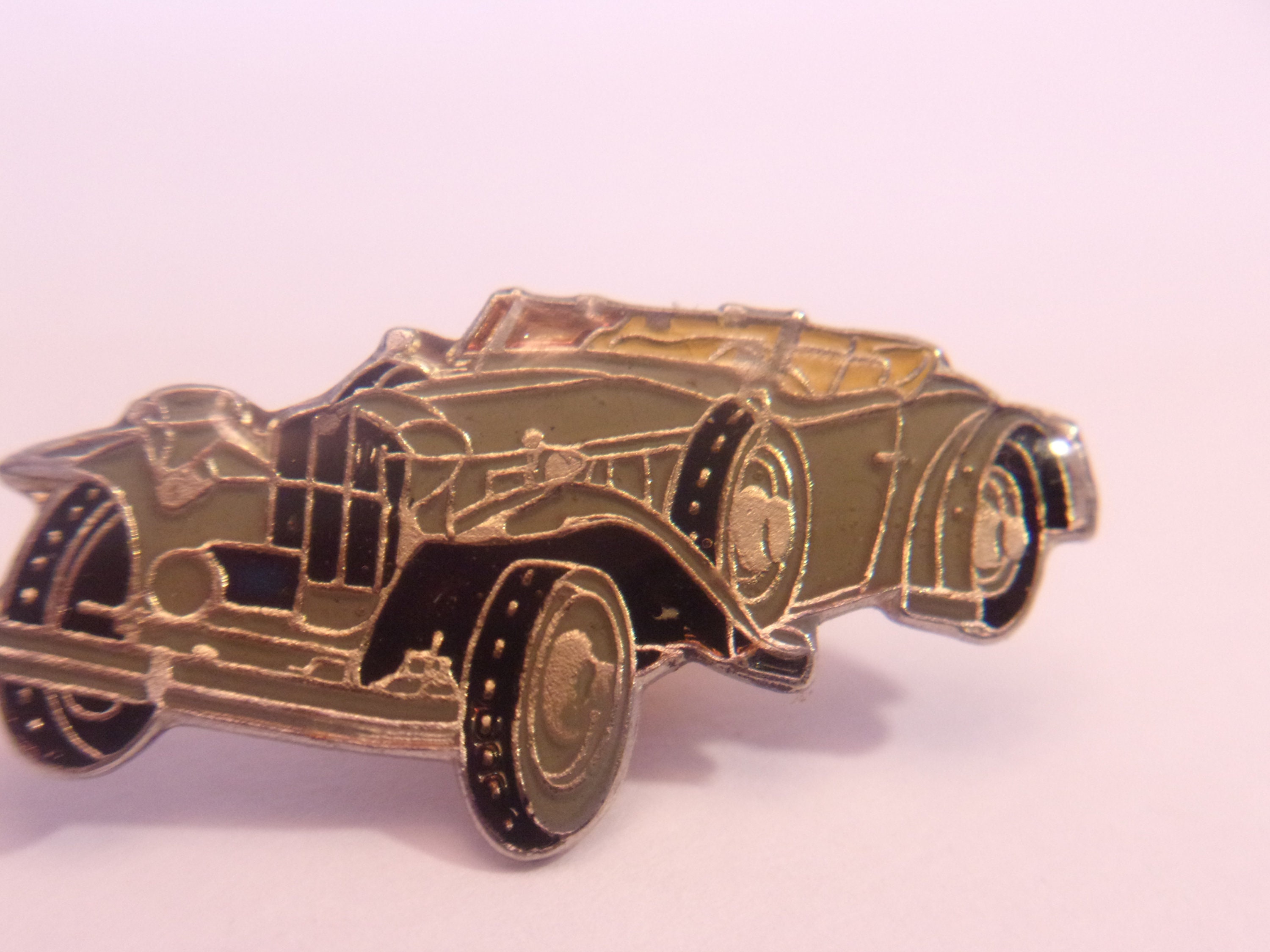 Vintage Cabriolet Car Lapel Pin Roadster Auto Jewelry Unisex | Etsy
