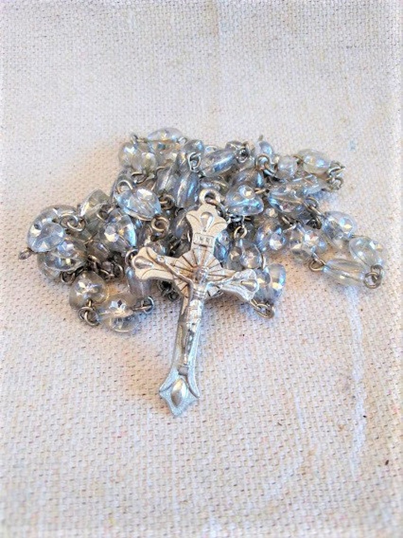 Virgin Most Merciful Necklace Virgin Mary Religious Crucifix - Etsy