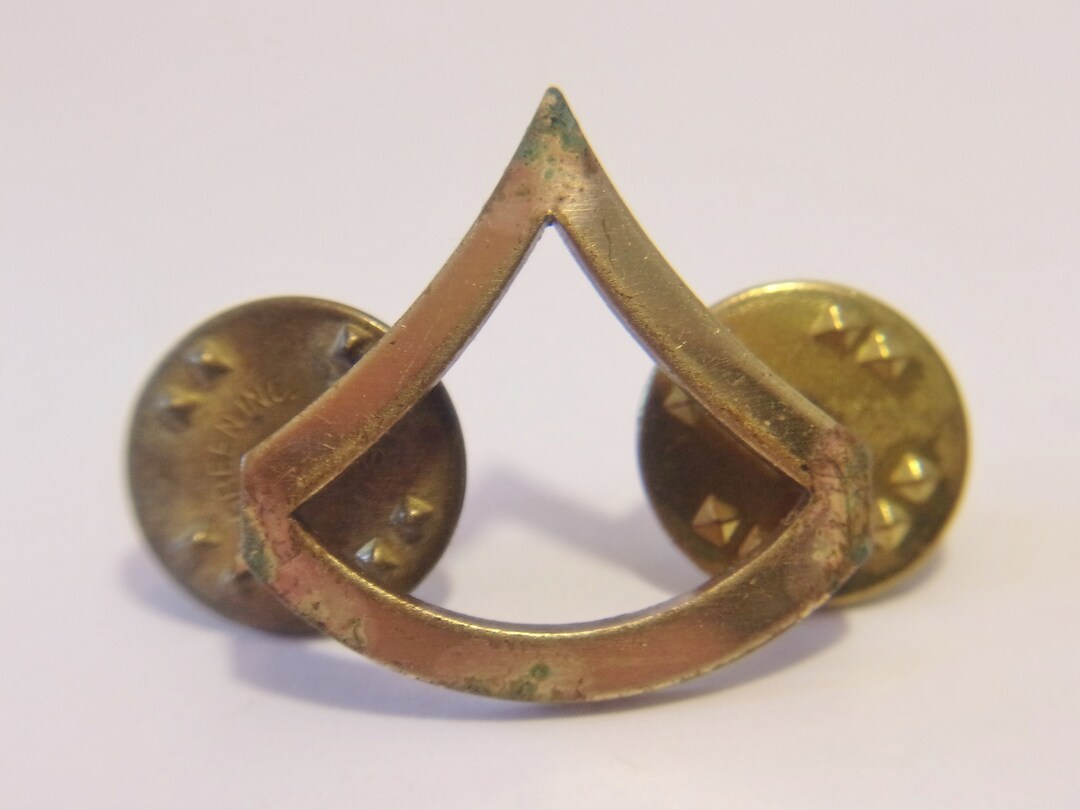 Private First Class Rank Pin E2 Military Army - Etsy