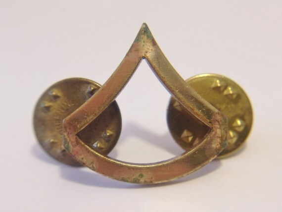 Private First Class Rank Pin E2 Military | Etsy