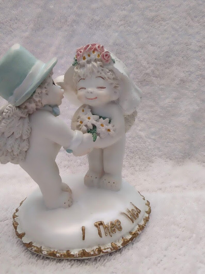 Rare Dreamsicles I Thee Wed Cherub Figurine Cake Topper 2000 - Etsy