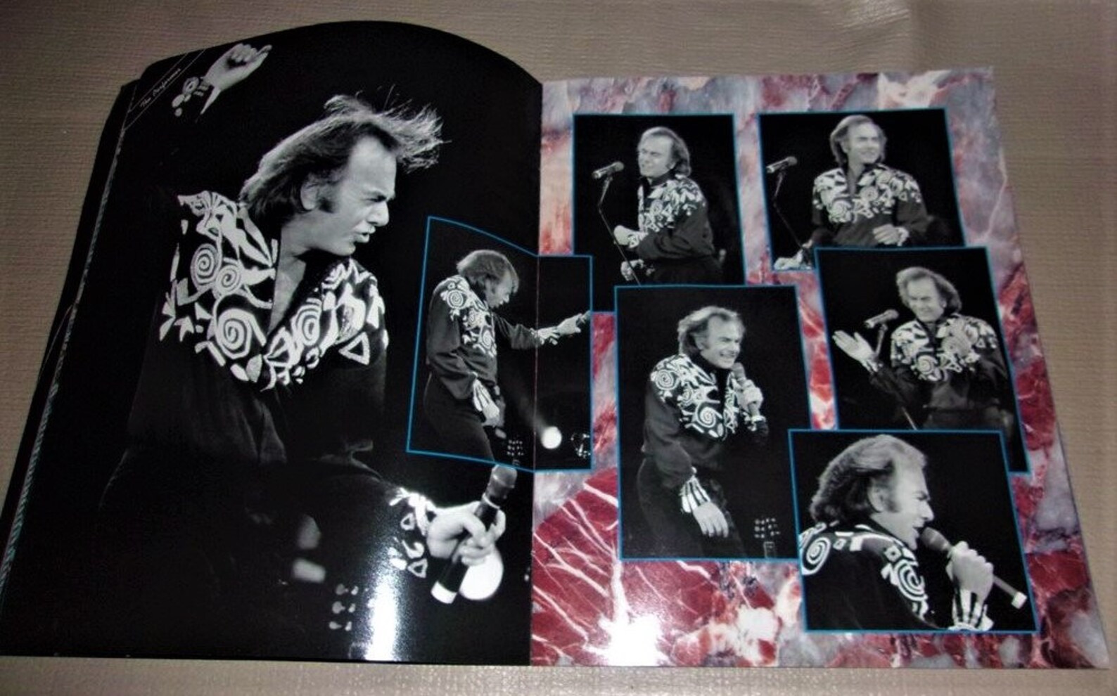 Vintage Neil Diamond 1993 Christmas Concert Tour Program | Etsy