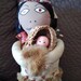 Vintage Primitive Native American Rag Doll W/baby in Straw - Etsy
