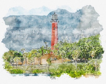 Jupiter Lighthouse - Etsy