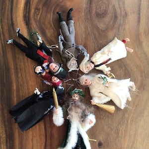Dickens’ A Christmas Carol Ornaments (set of Six) - Etsy