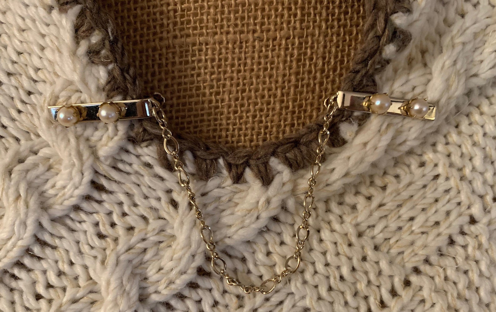 Gorgeous Vintage 1960's 1970's Gold Tone Sweater - Etsy