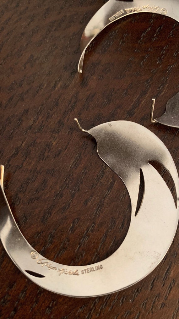 Gorgeous Vintage Robyn Nichols Modernist Sterling Sil… - Gem