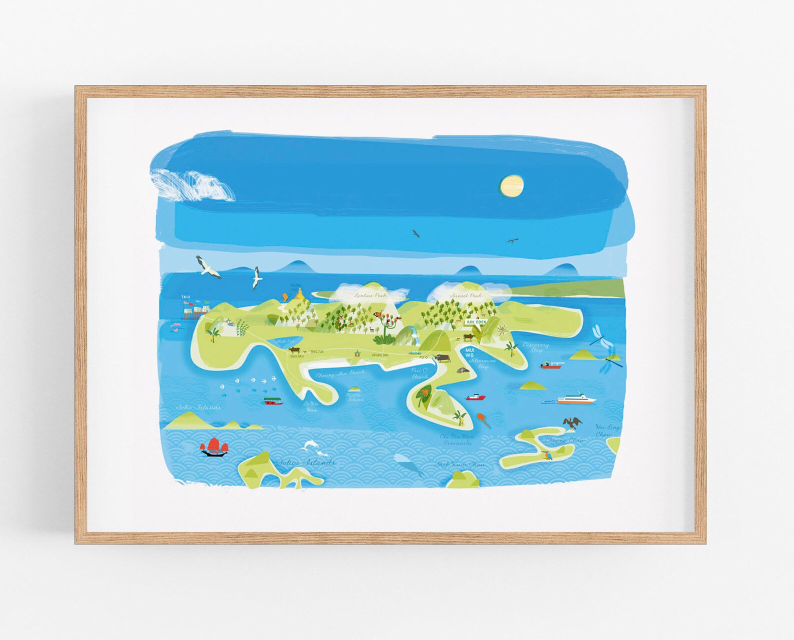 Ark Eden's Lantau Map - Etsy