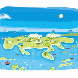 Ark Eden's Lantau Map - Etsy