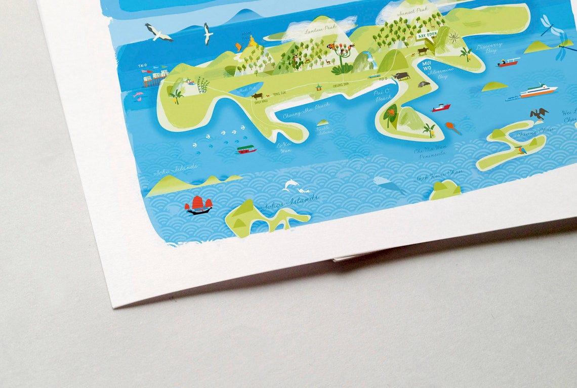 Ark Eden's Lantau Map - Etsy