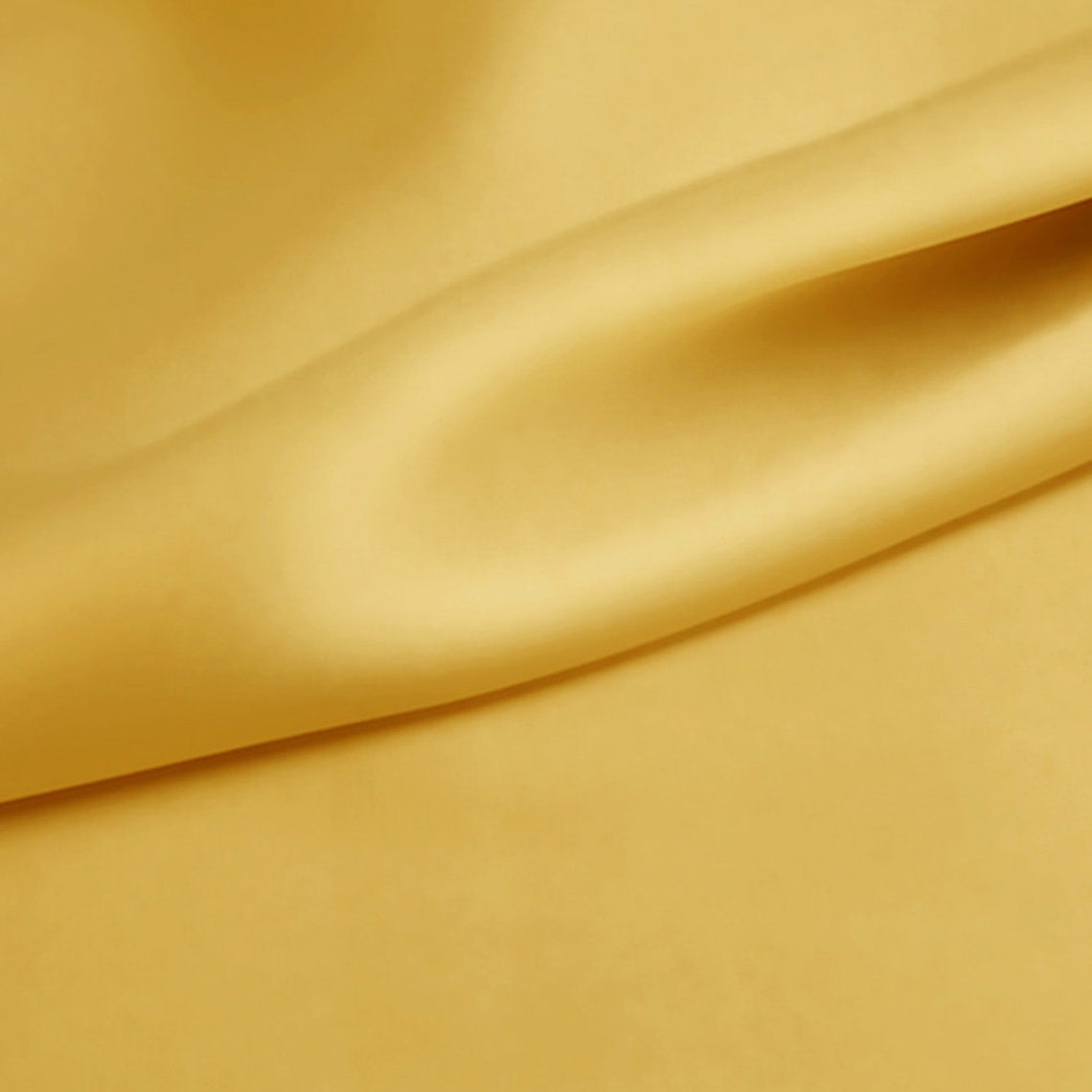 Mineral Yellow Charmeuse Fabric Pure Real Silk Satin Solid - Etsy