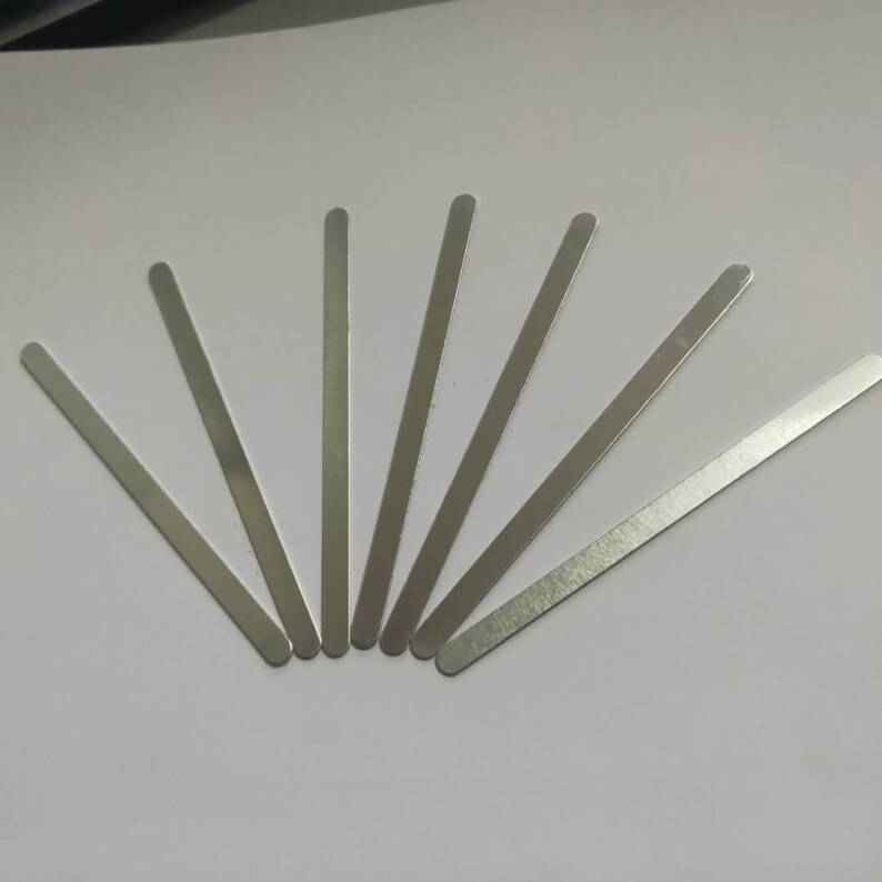 50PCS 200PCS Aluminum Strips double-sided tape bar Straps | Etsy