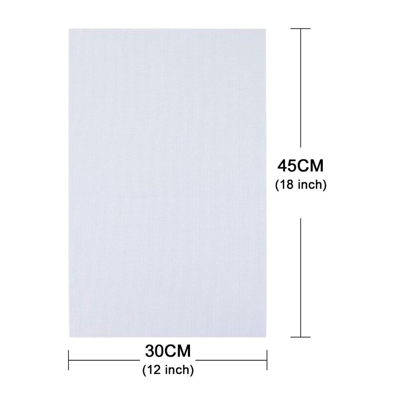 6 Pieces Aida Cloth 14 Count Cross Stitch Fabric White 12 by | Etsy