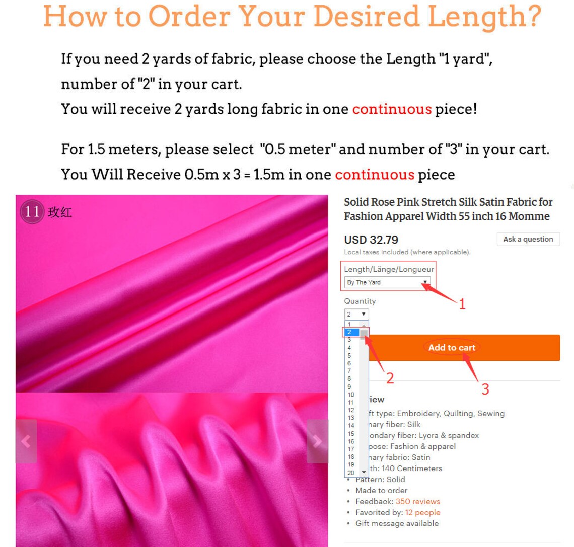 Solid Rose Pink Stretch Silk Satin Fabric for Fashion Apparel - Etsy