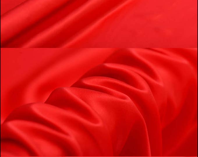 Solid Wine Red 100% Silk Charmeuse Fabric by the Yard or Meter - Etsy