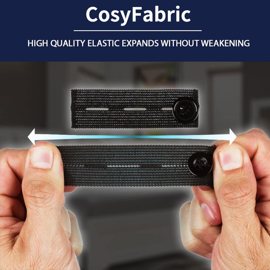 Elastic Waist Extenders 6 Pack Adjustable Waistband | Etsy