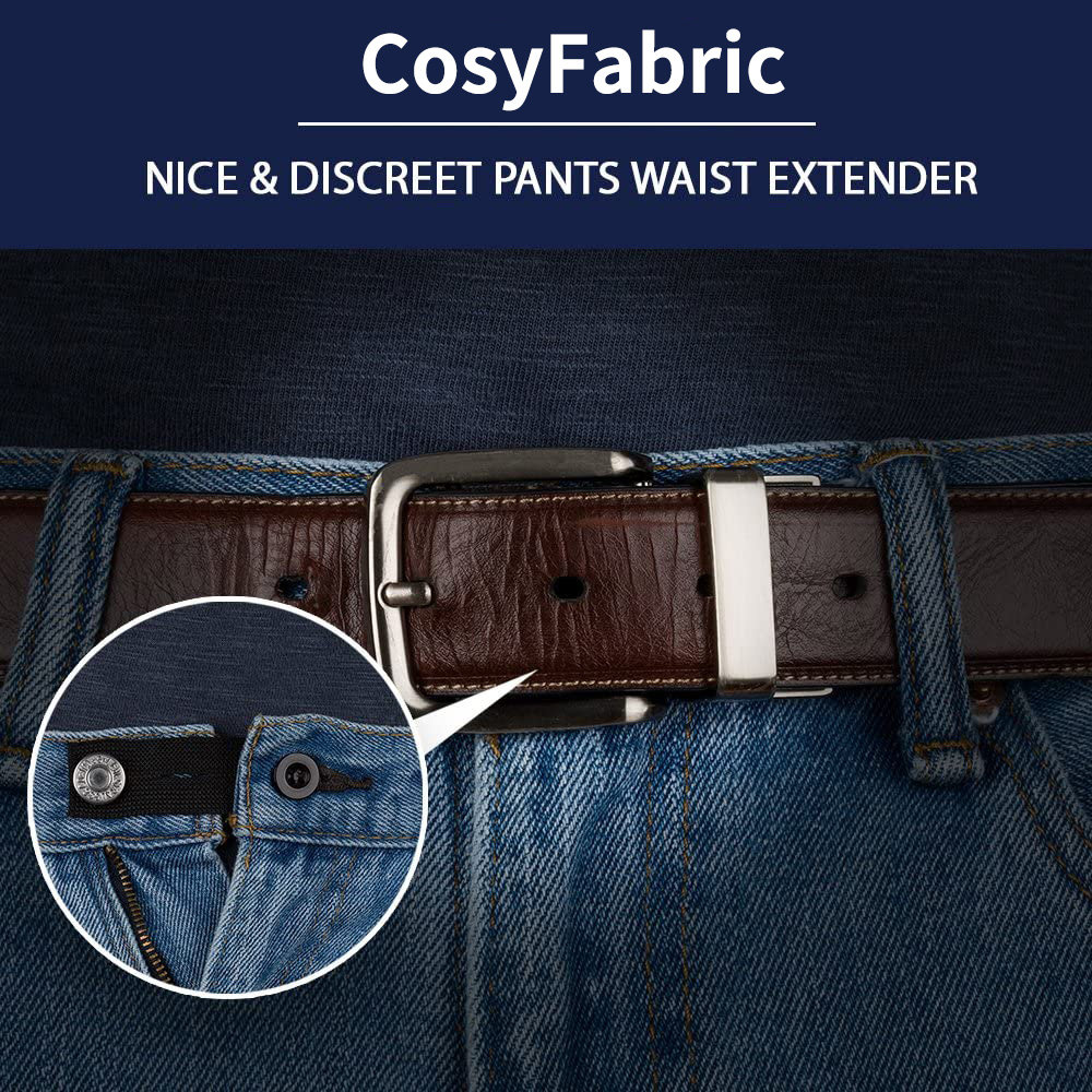 Elastic Waist Extenders (6 Pack), Adjustable Waistband Expanders for ...