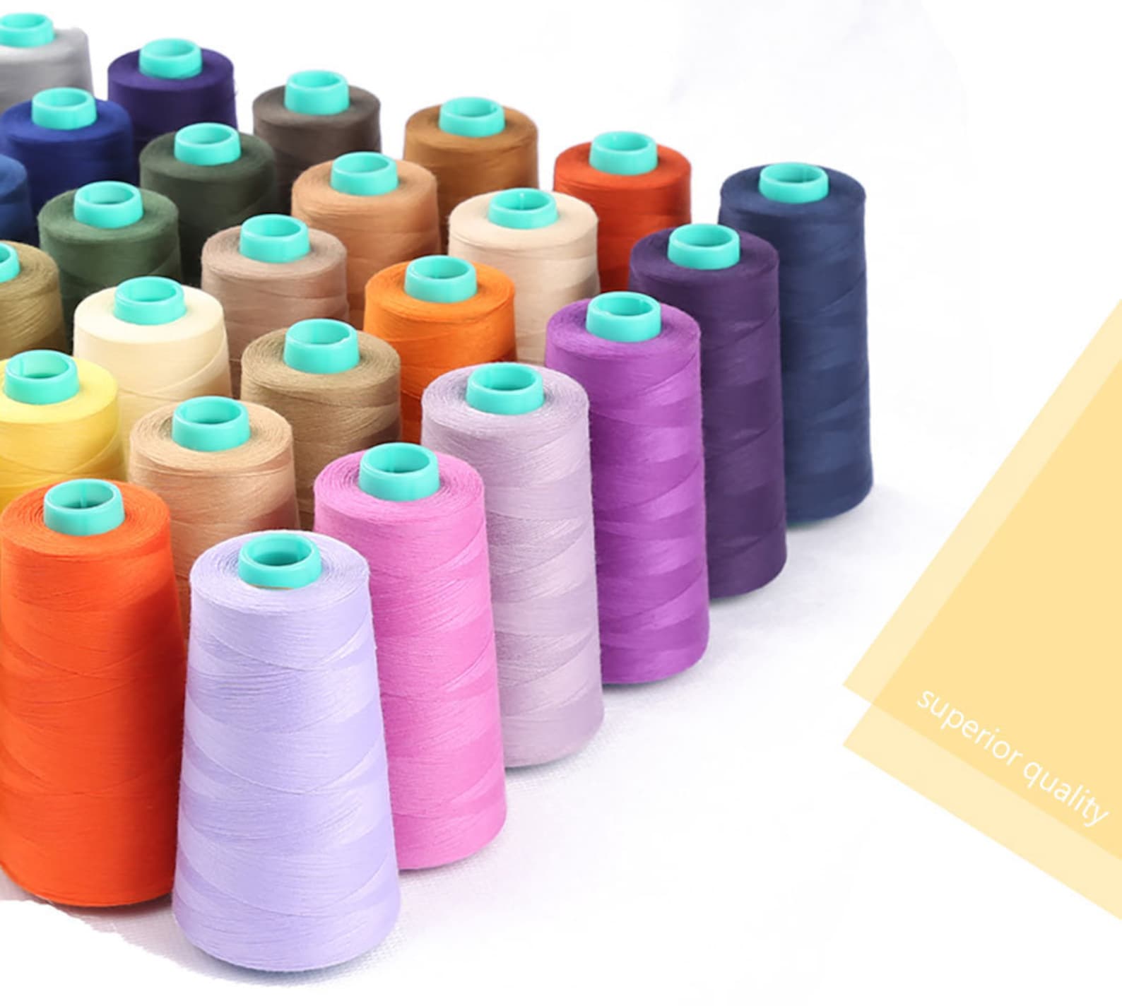 Polyester Sewing Thread 3000 Yards per Spool 100 COLORS - Etsy