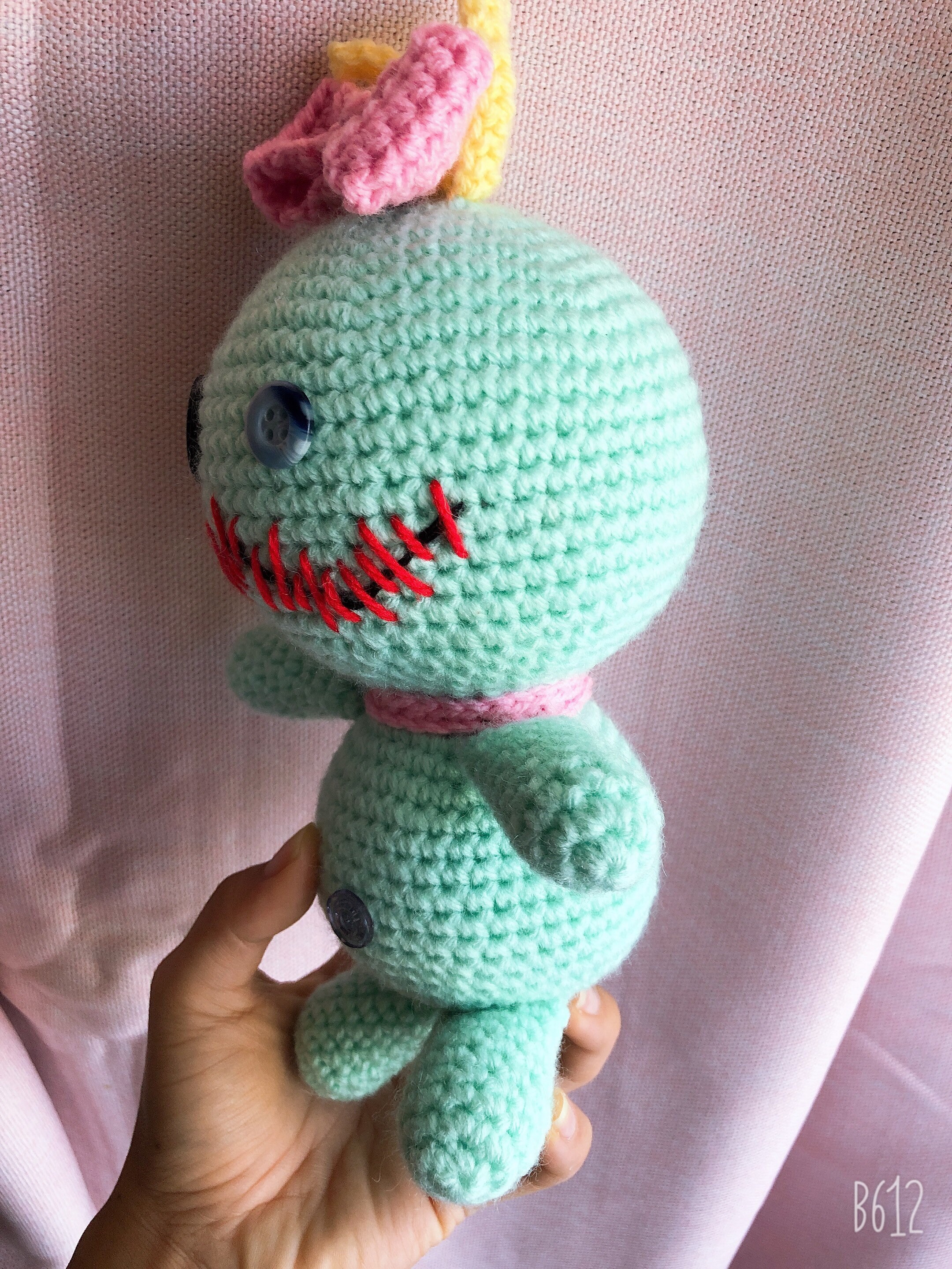 MADE TO ORDER Scrump Lilo Stitch Chibi Doll. Amigurumi - Etsy Australia