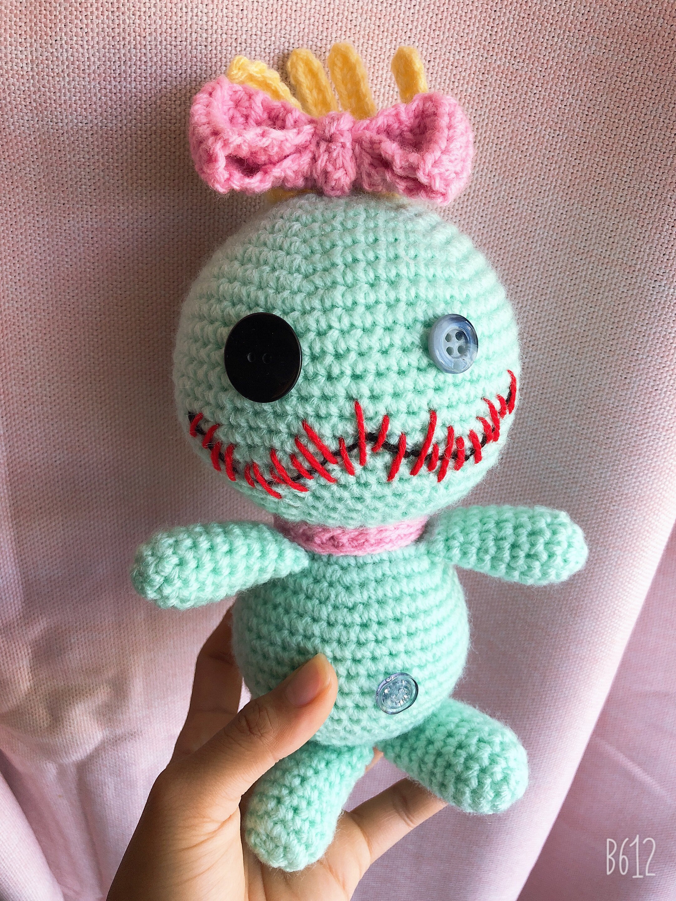 MADE TO ORDER Scrump Lilo Stitch Chibi Doll. Amigurumi - Etsy Australia