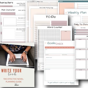 The Effective Novel Planning Guide - Etsy
