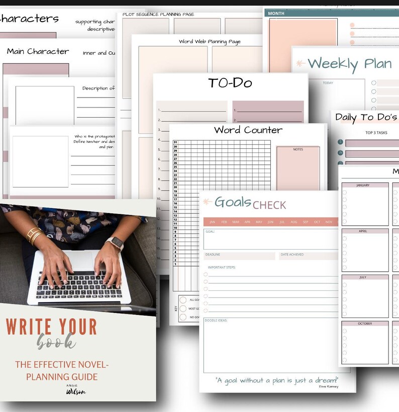 The Effective Novel Planning Guide - Etsy