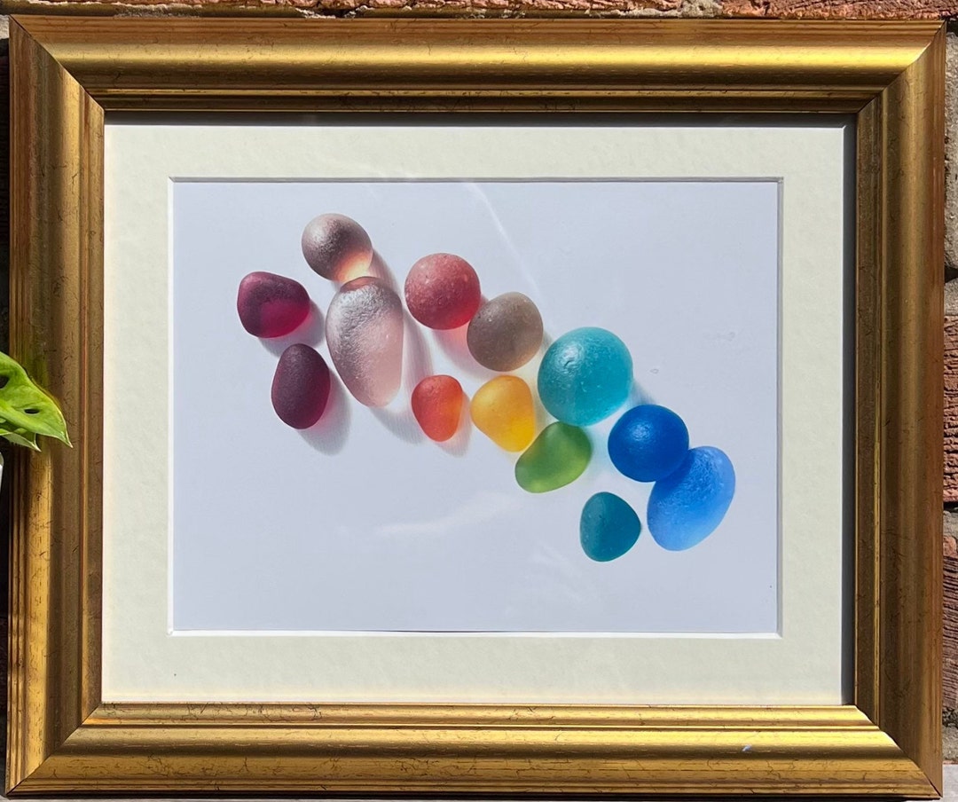 Sea Glass Print, Sea Glass Photograph, Sea Glass Art, Sea Glass Image ...