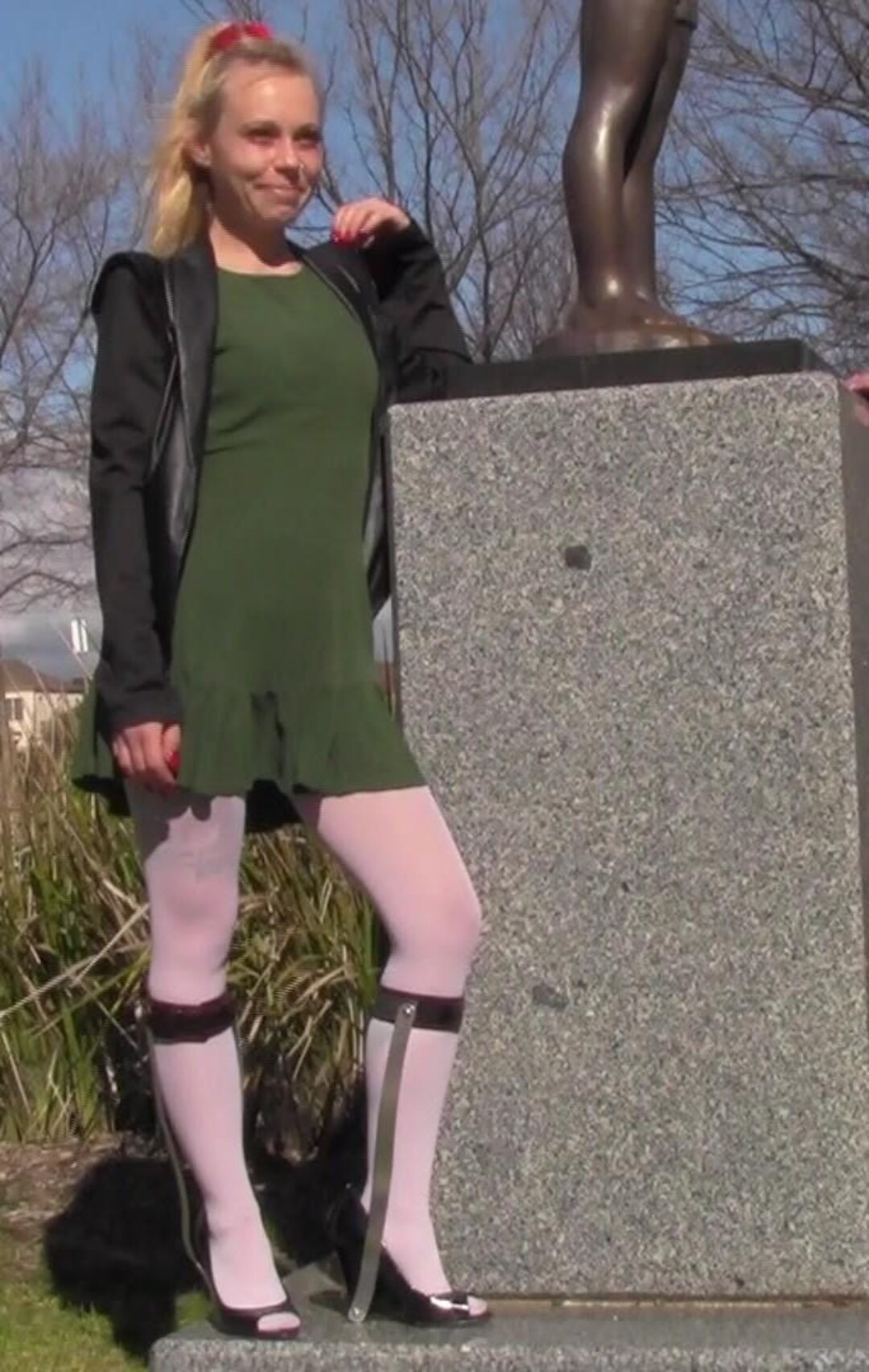 Vintage Black Pumps Black Leather Pin up Heels Black Pumps 80s Pumps ...