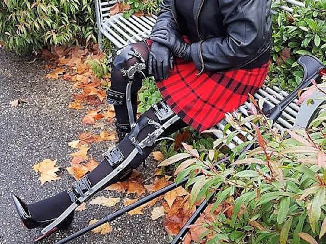 Patent Leather Callipers BDSM Boots Heel Cuffs Fantasy - Etsy