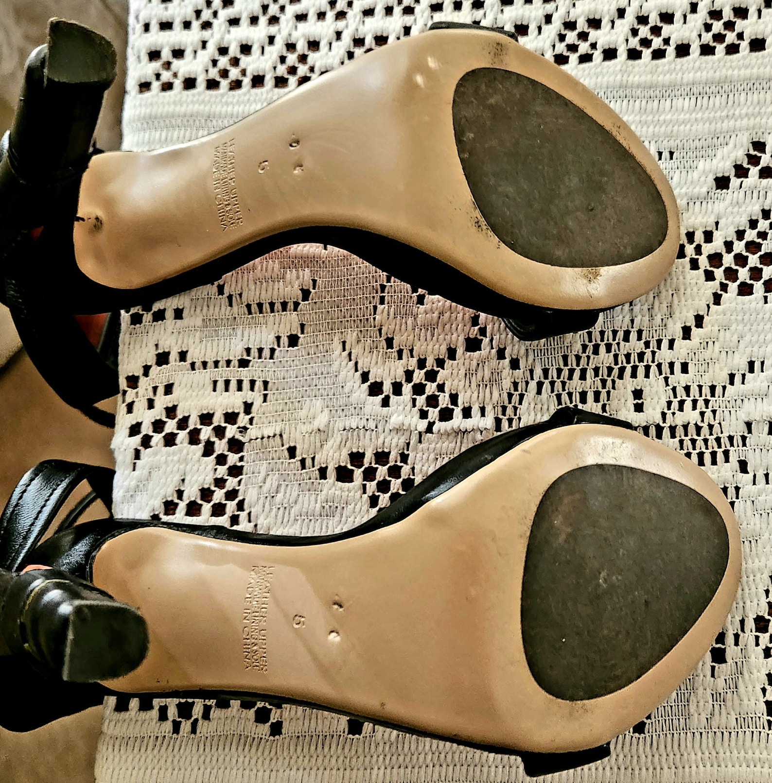 Upcycled Leather High Heel Gladiator Sandals - Etsy