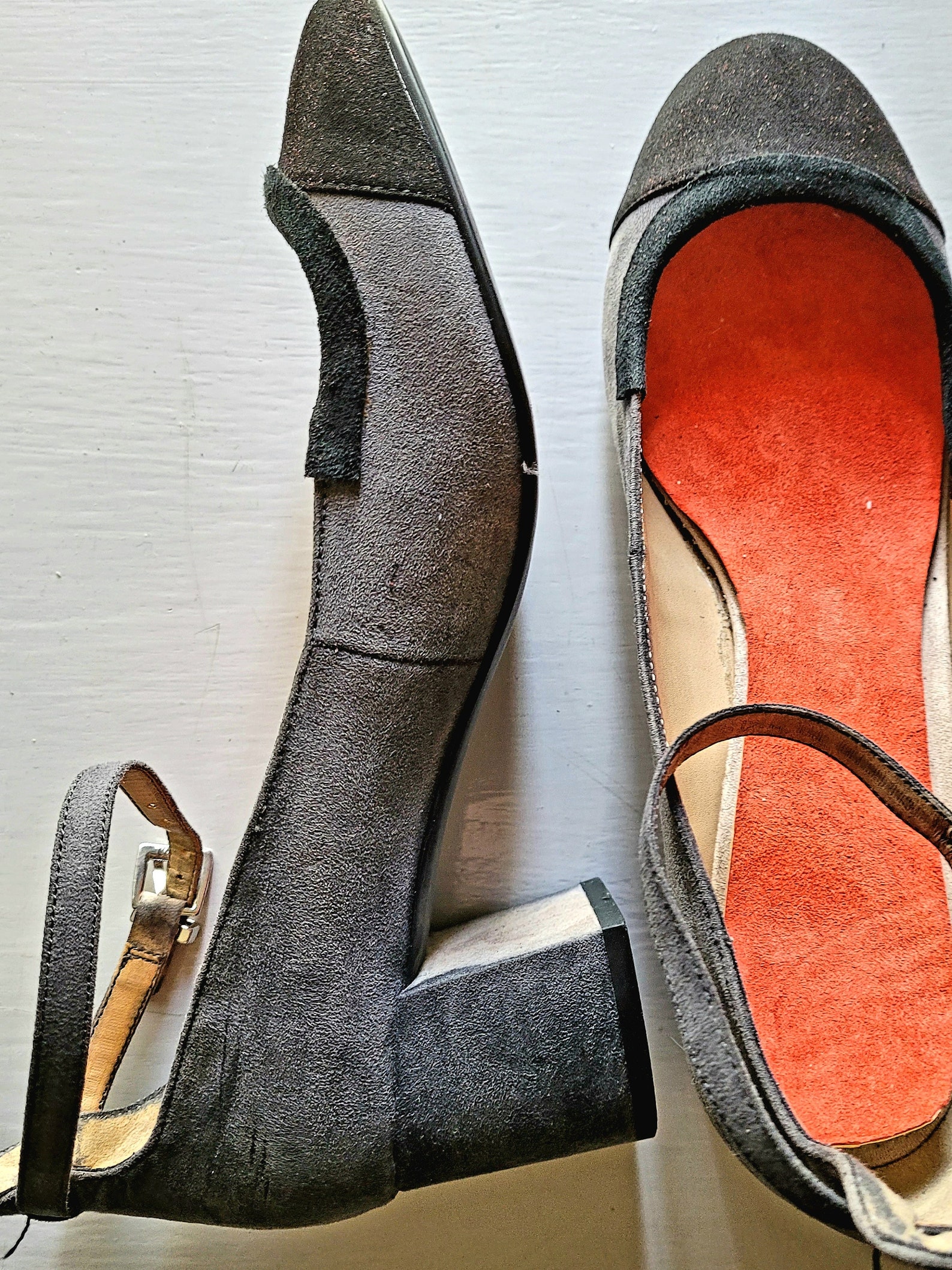 Low Cut Shoes Short Vamps Outdoor Soles Toe Cleavage Ankle Ribbons - Etsy