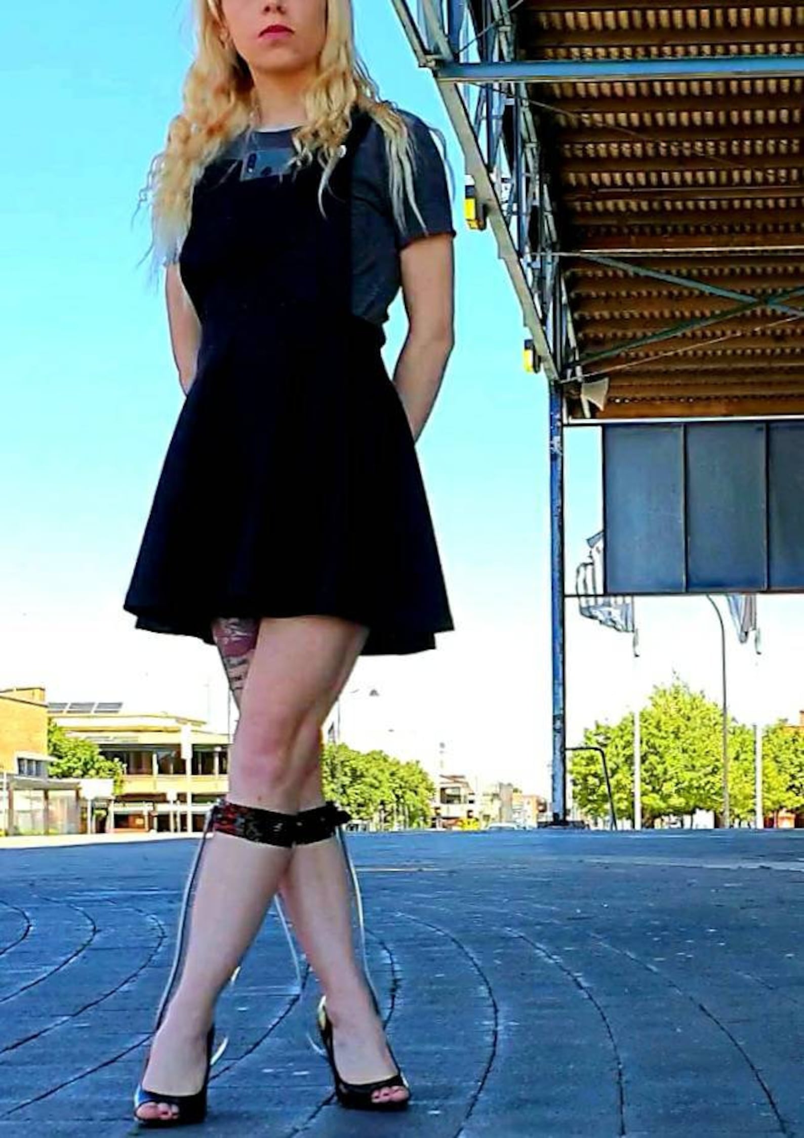 Vintage Black Pumps Black Leather Pin up Heels Black - Etsy UK