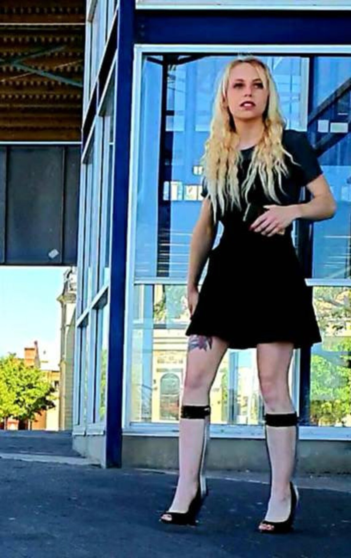 Vintage Black Pumps Black Leather Pin up Heels Black - Etsy