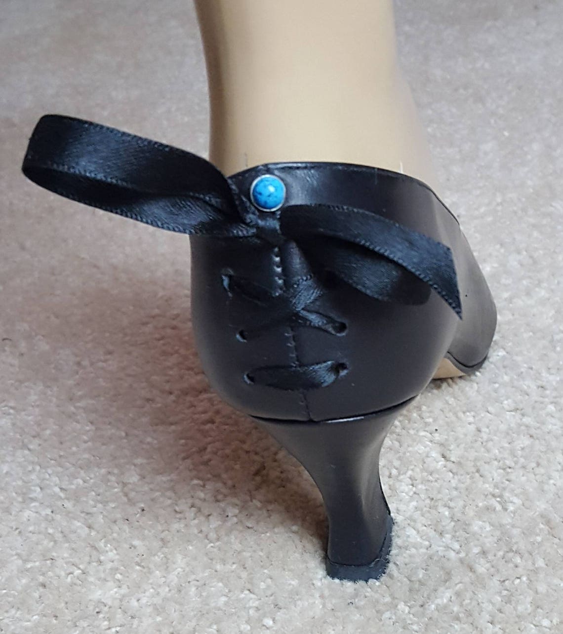 Delightfully Restored Classic Pumps, Embossed Shoes, Pumps for Her ...