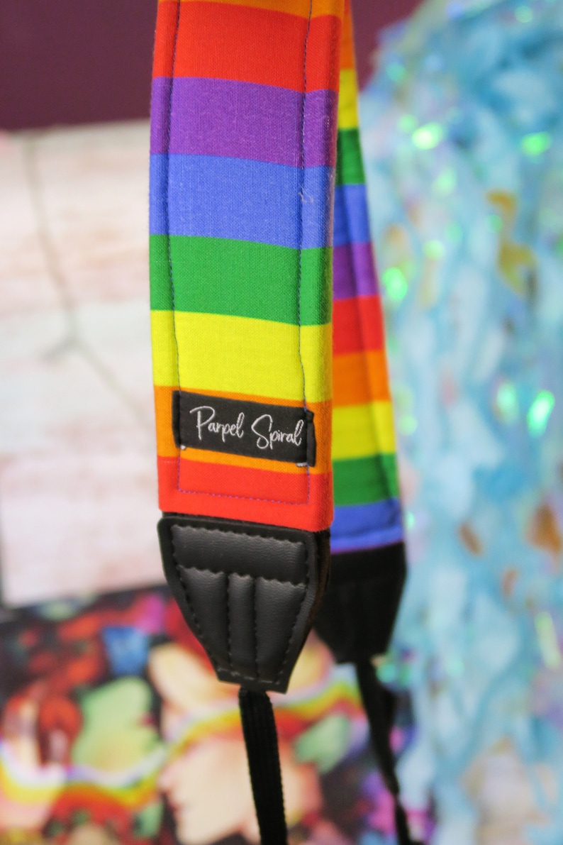 PRIDE, LGBTIQ+ Flag Design, Camera Strap, DSLR, Colorfull Design ...