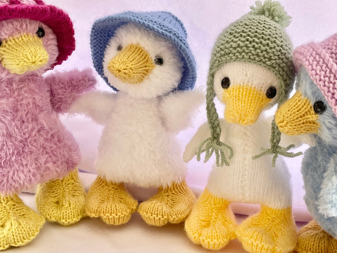 Dingleberry Duckling Pdf Knitting Pattern Download - Knitted Flat ...
