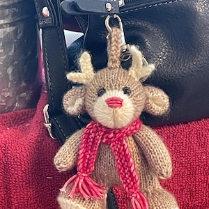Christmas Key Charms Pdf Knitting Pattern Written in English - Etsy