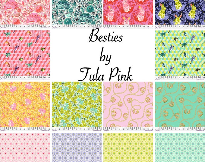 Besties Fat Quarter Bundle || by Tula Pink - Etsy